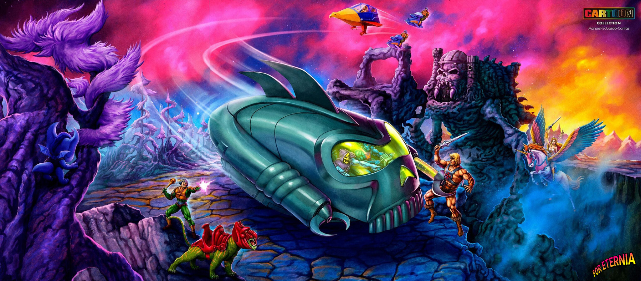 Mattel releases spectacular packaging artwork for Origins ”Cartoon ...