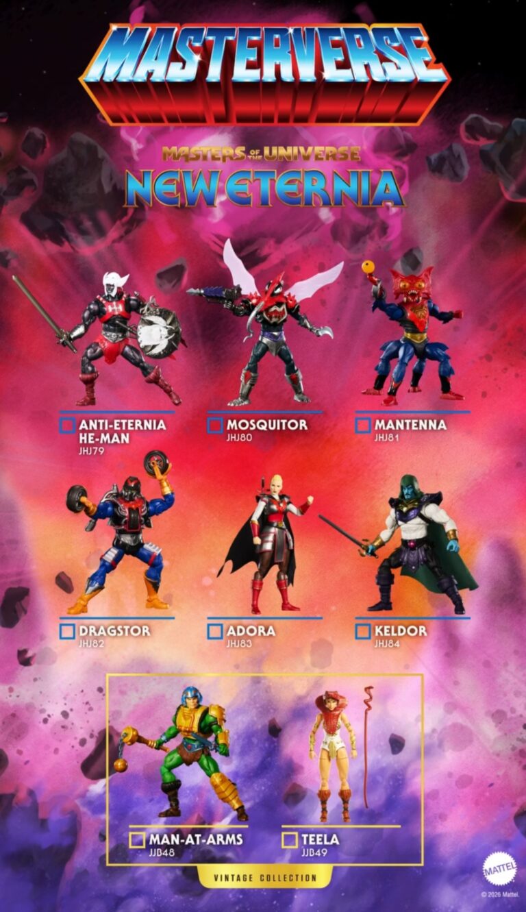 Masters of the Universe: Origins & Masterverse Spring 2026 Catalogs ...
