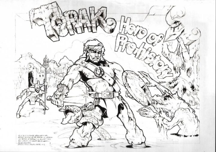 TORAK (the aesthetic inspiration for He-Man) appears as a terrific ...