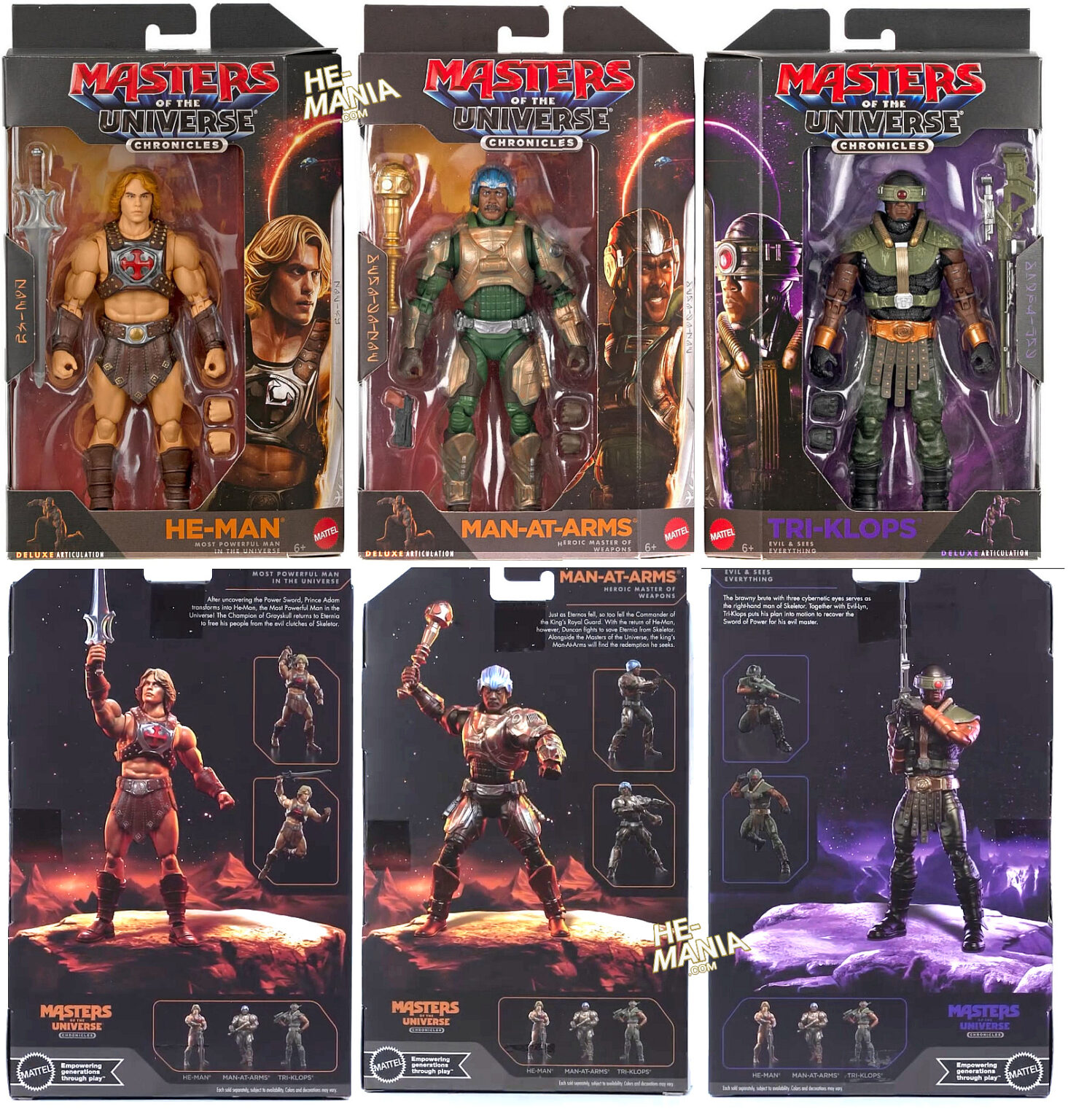 OFFICIAL DETAILS for the Masters of the Universe “Chronicles” Movie ...