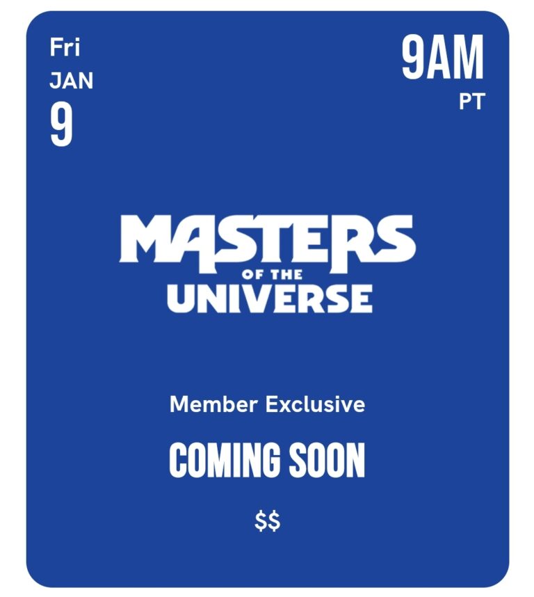 MARK YOUR CALENDARS: Two new Masters of the Universe Exclusives are ...