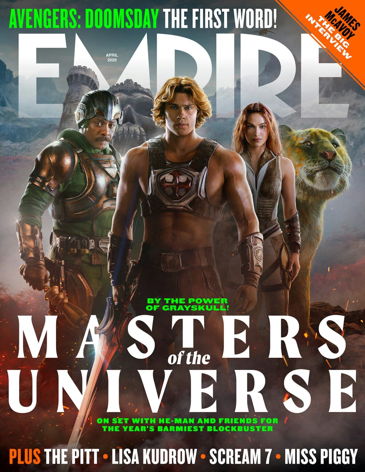 “MASTERS OF THE UNIVERSE” Movie featured in the April edition of EMPIRE ...
