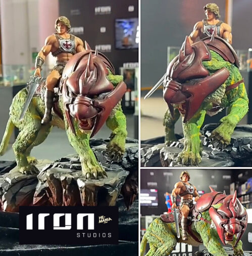 Iron Studios “Masters of the Universe” Movie Deluxe HE-MAN AND BATTLE ...