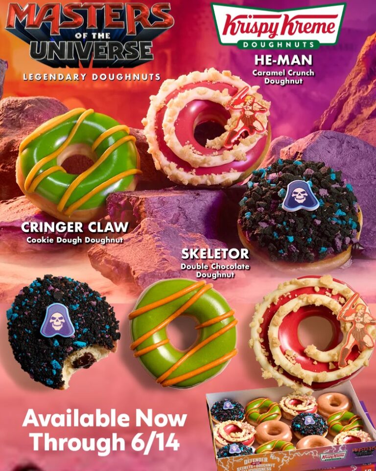 Krispy Kreme announces the “Masters of the Universe” Movie HE-MAN ...